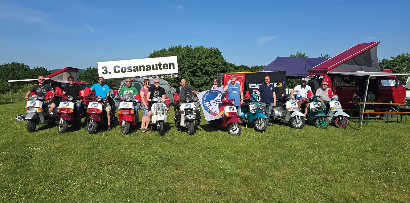 Scooter Center Blog | 3ème rencontre Cosa 2024 dans le Jura